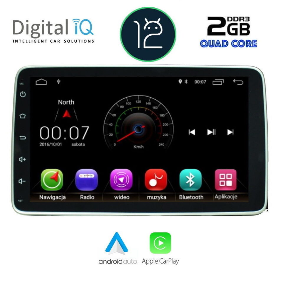 DIGITAL IQ X356M_CPA (9” DECK) MULTIMEDIA SYSTEM for FIAT TIPO mod ...